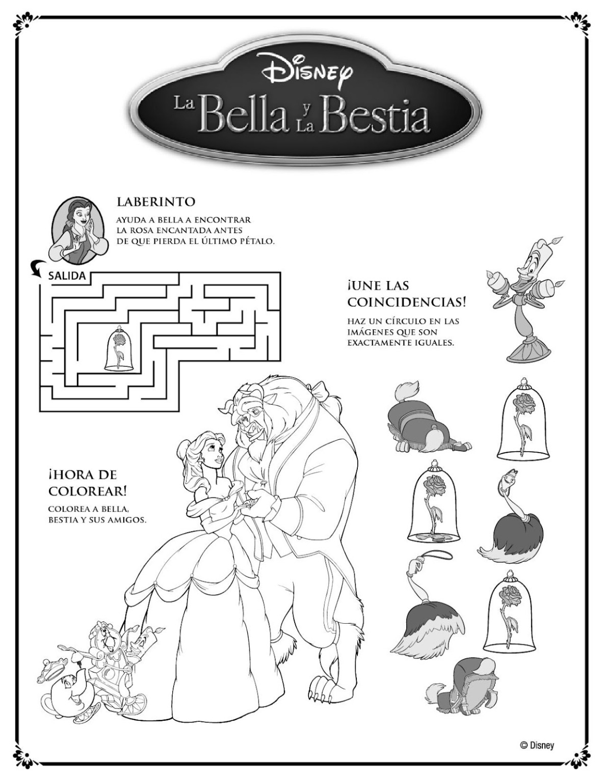 Cuento la bella y la bestia: la belleza está en el interior – Voca ...